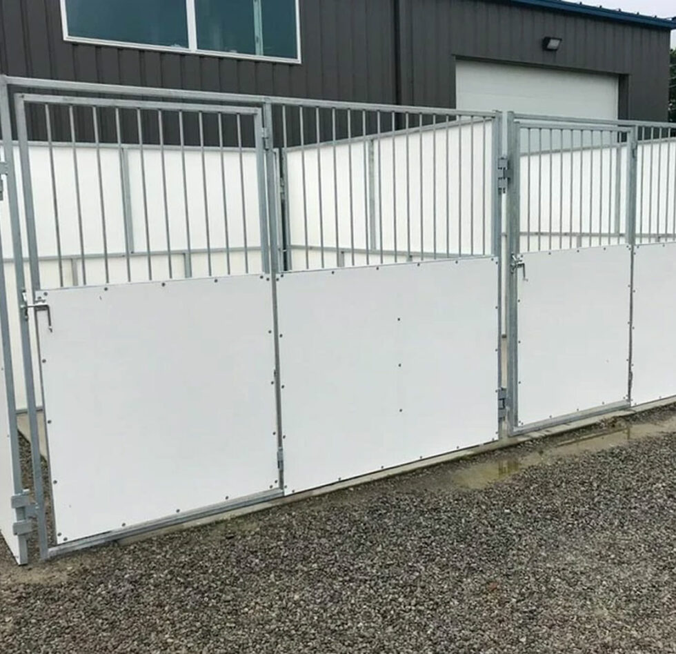 Custom Portable Horse Stalls | CRA Welding Fredericksburg OH